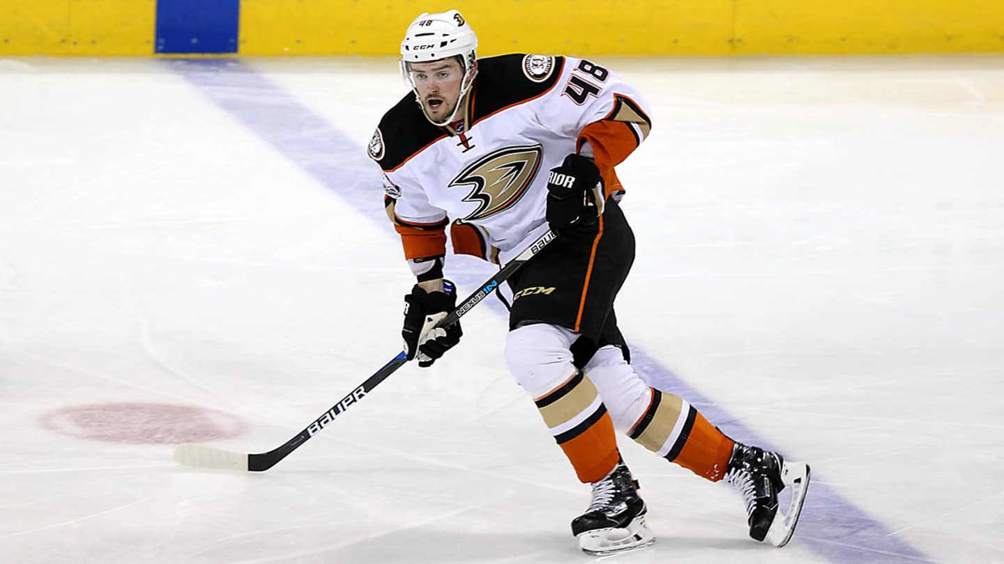 Anaheim Ducks sign Logan Shaw to one-year contract extension - Sports ...