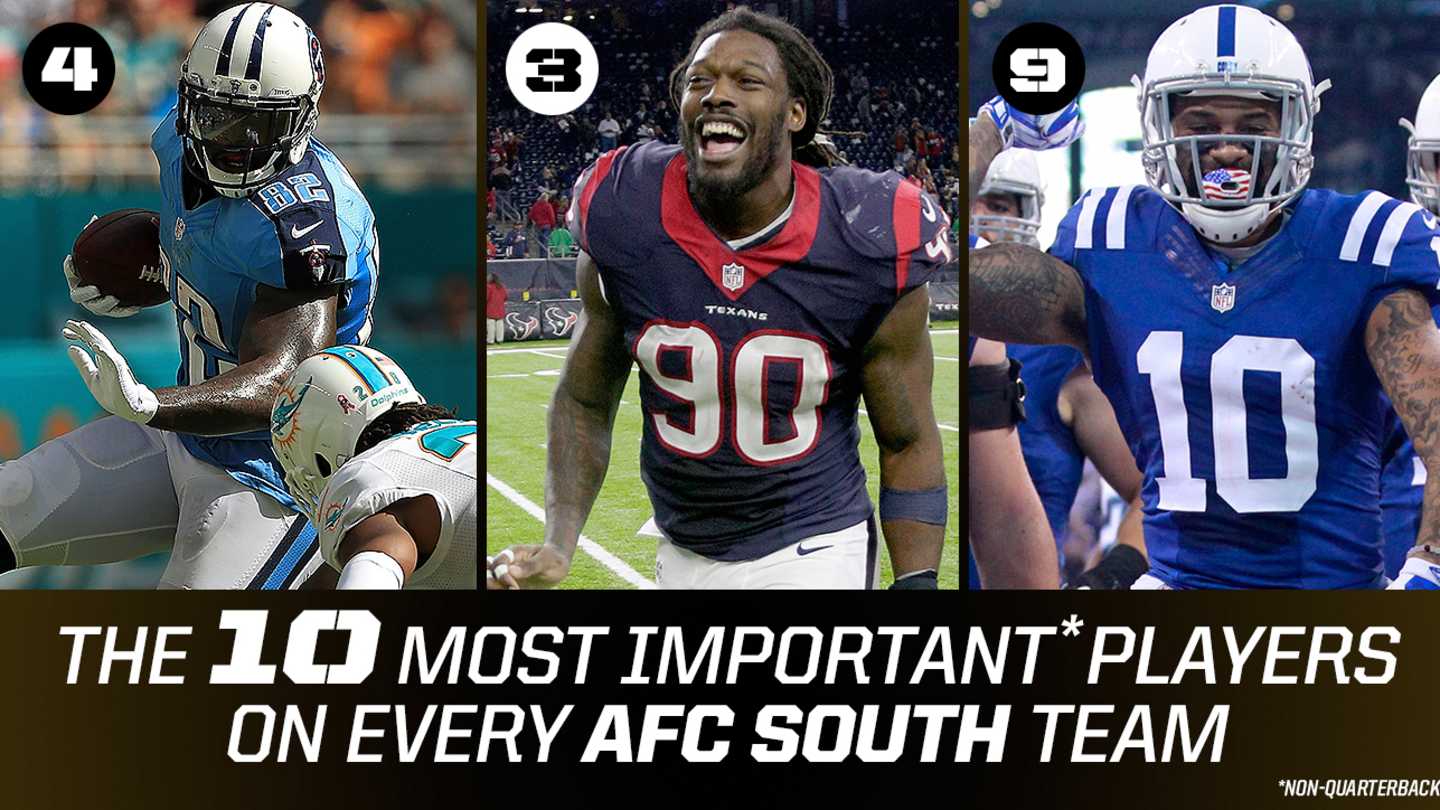 Ranking every AFC South team's 10 most important players - Sports ...