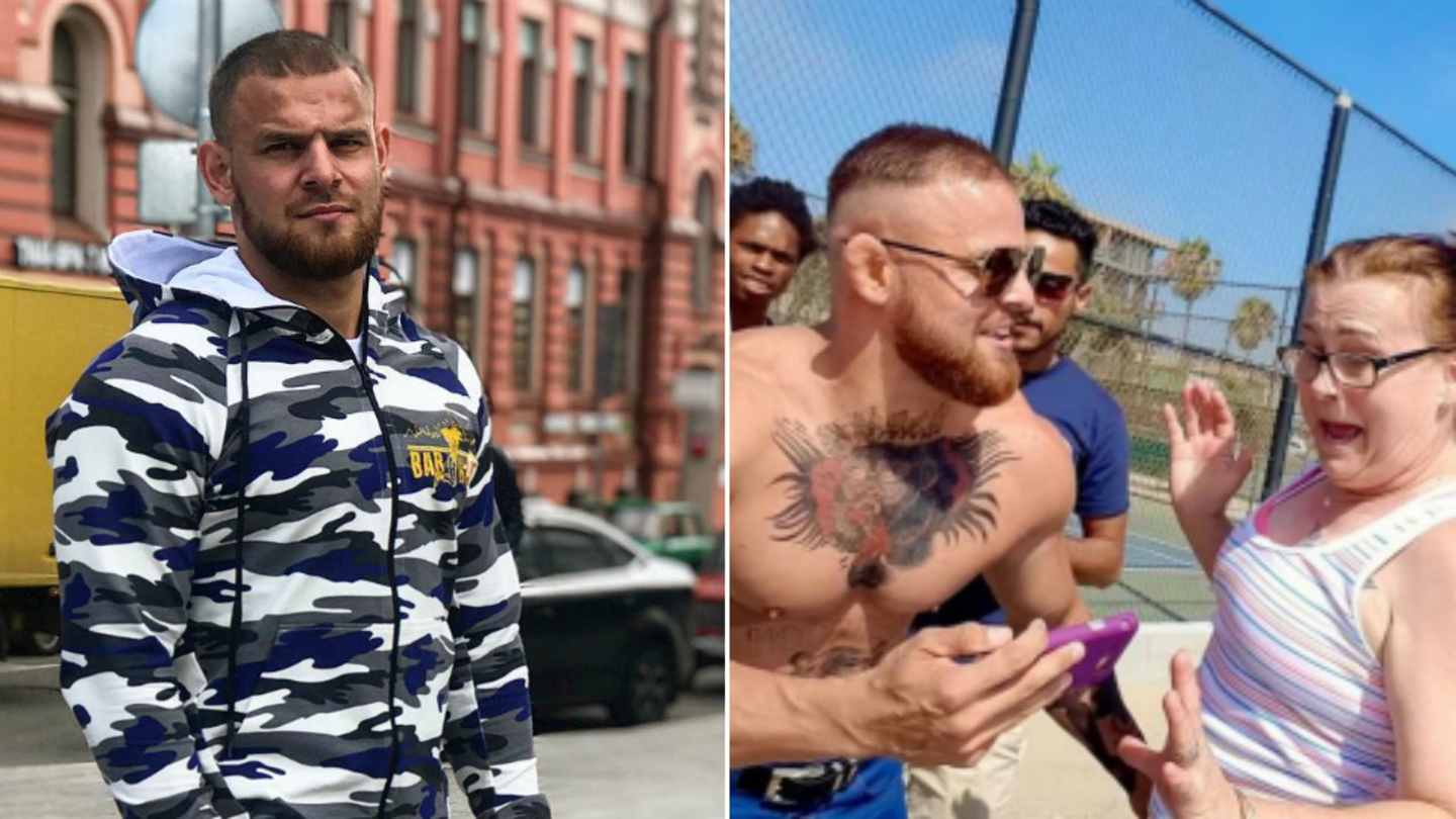 Conor McGregor impersonator prank at Venice Beach (video) - Sports ...