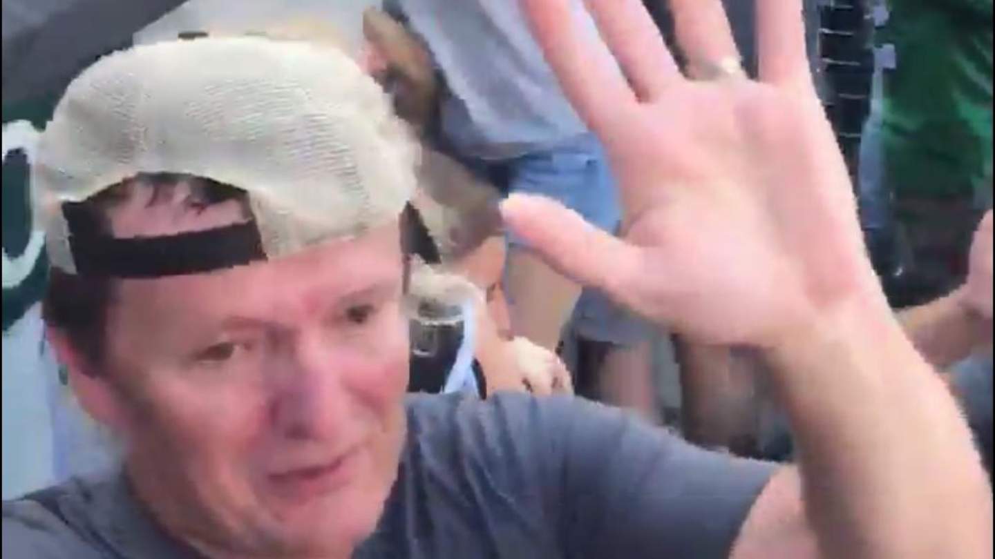 Jake Elliott's parents watch him hit game winning FG (VIDEO) - Sports ...