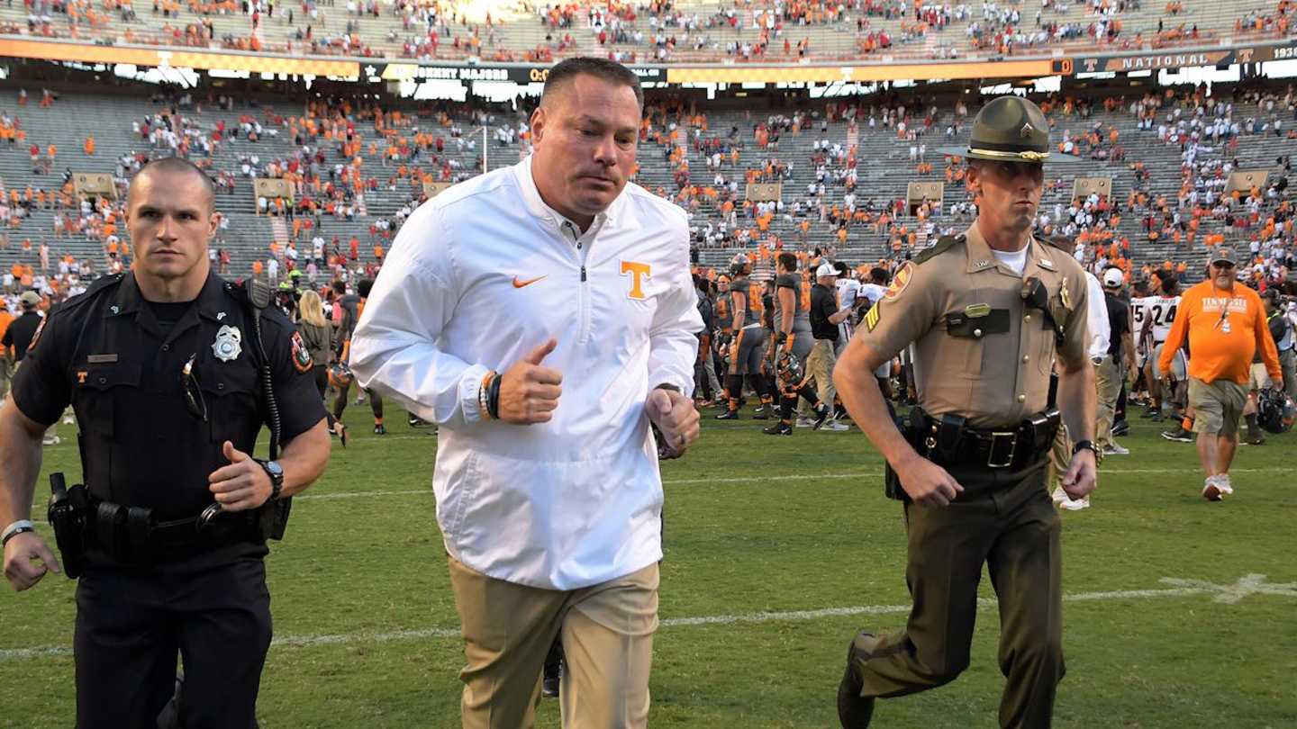 #DearAndy: Why is Butch Jones Still Employed at Tennessee After That ...