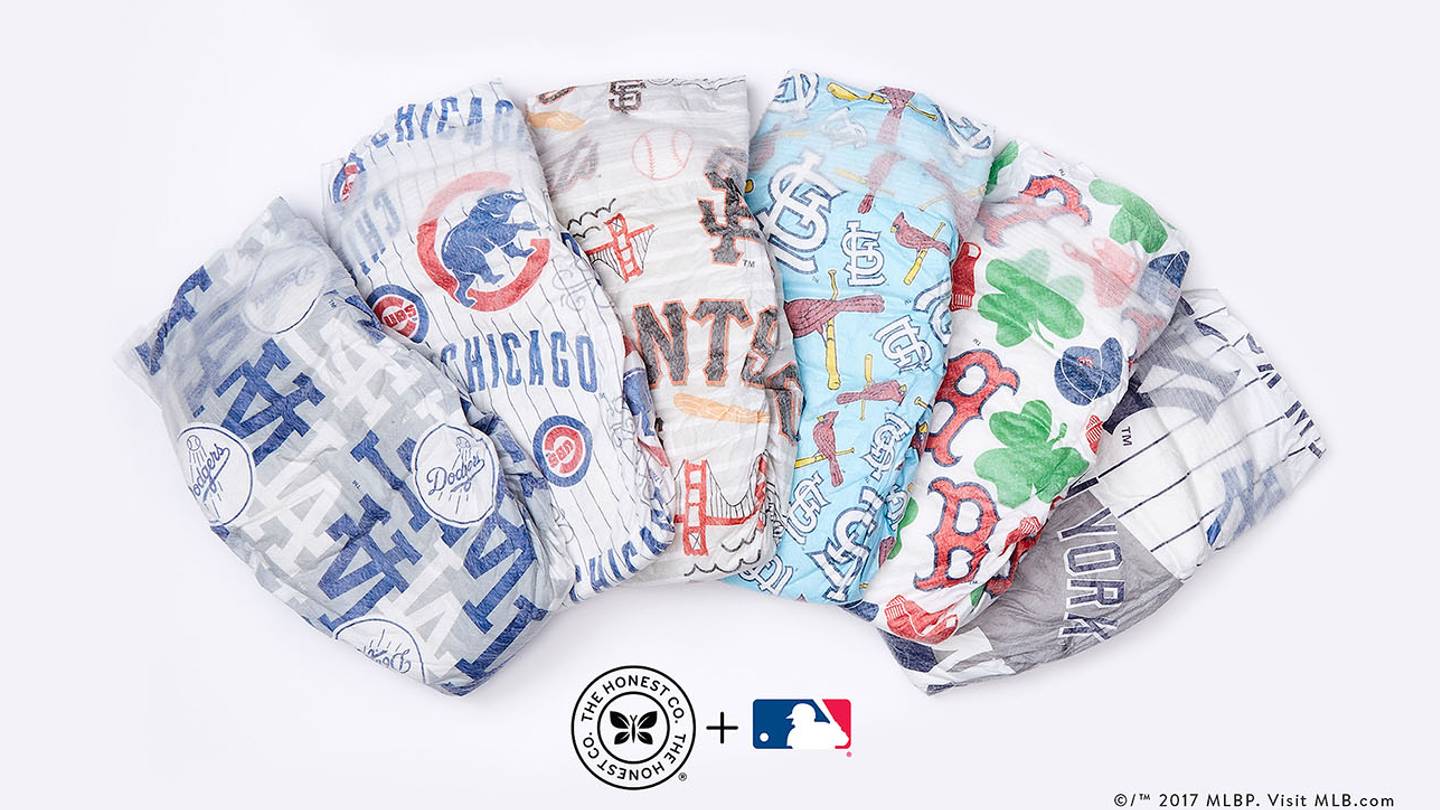 Jessica Alba company launches line of baseball team diapers - Sports ...