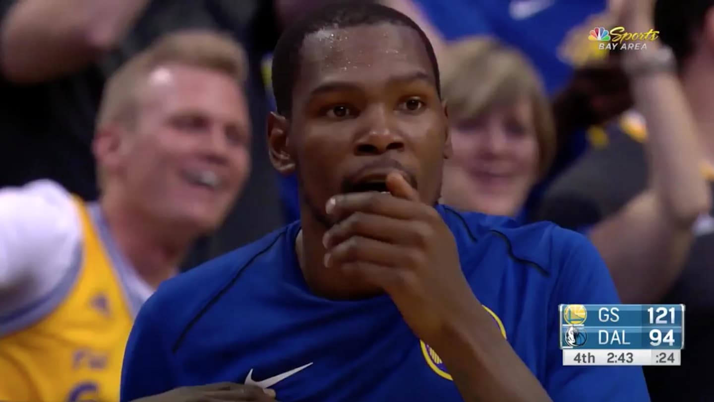 Jordan Bell dunk: Warriors F dunks, Rick Carlisle mad (video) - Sports ...