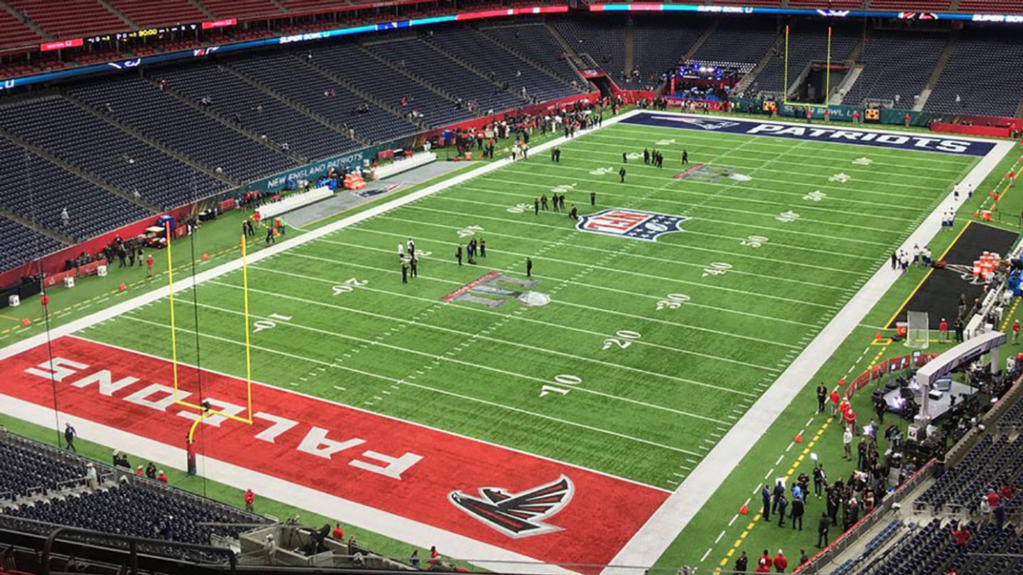 This is what the Super Bowl field looks like - Sports Illustrated
