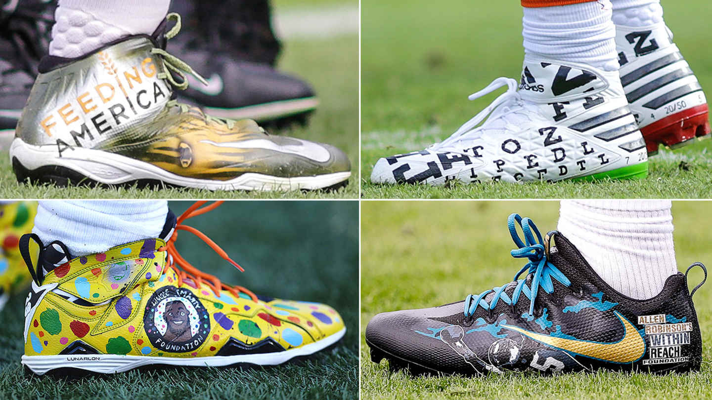 NFL Allowing Custom Cleats for Charity Promotion in Week 13 - Sports ...