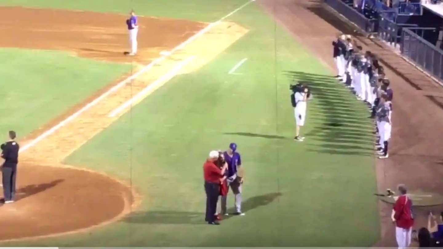 Video: Tim Tebow stands with fan to sing 'God Bless America' - Sports ...