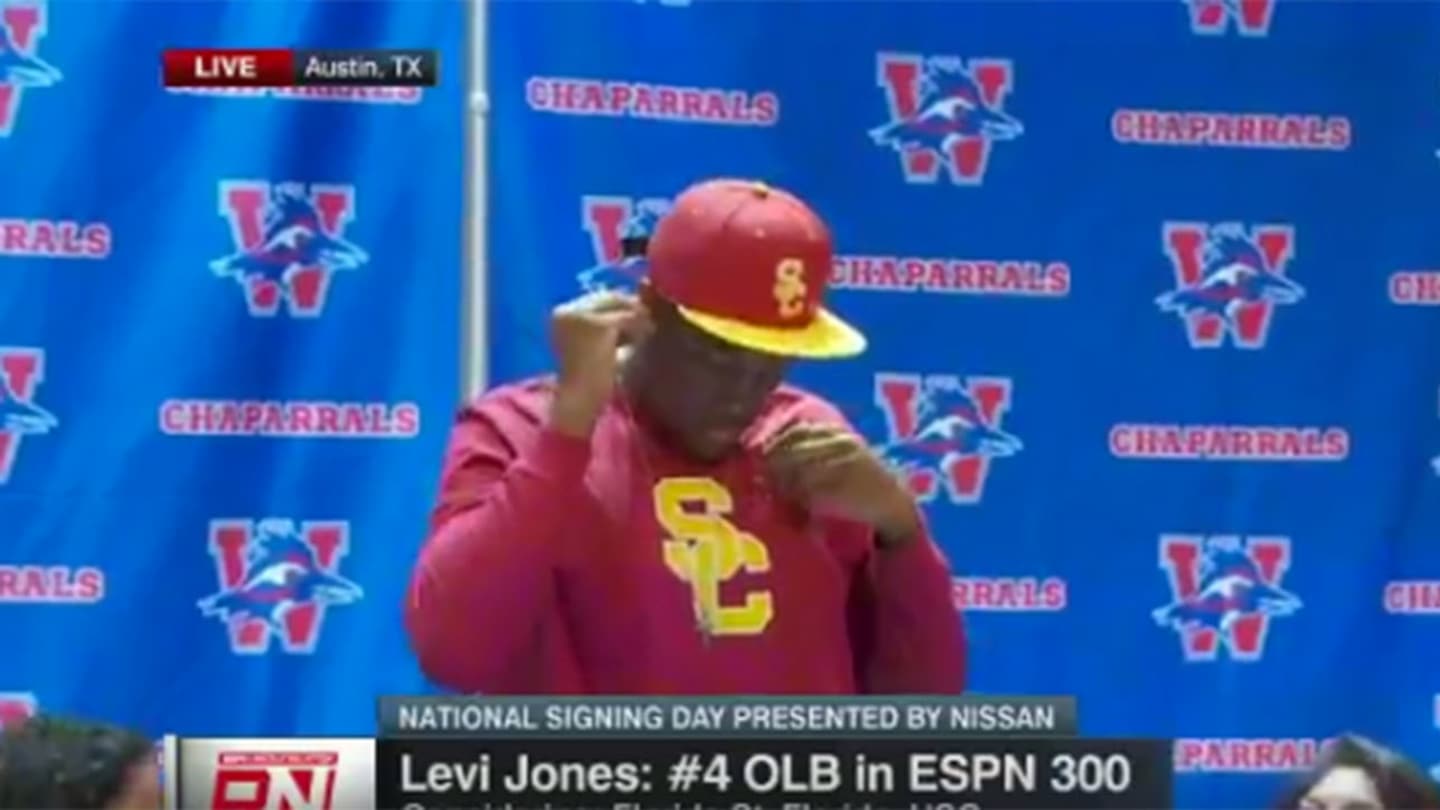 4-star LB Levi Jones signs with USC after trolling Florida, FSU ...