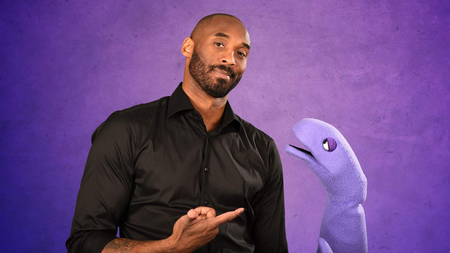 Kobe Bryant introduces Little Mamba puppet on Musecage - Sports Illustrated