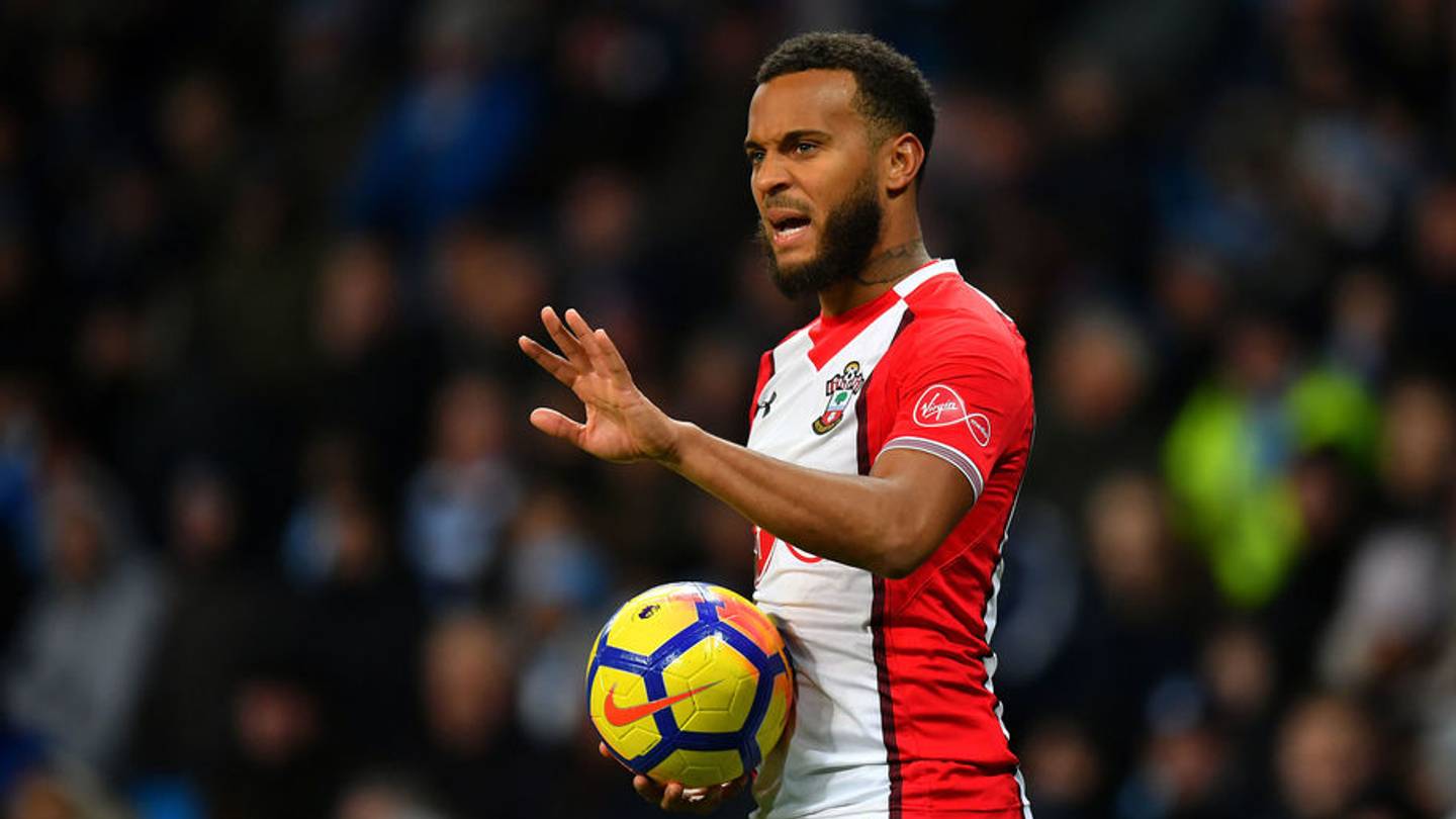 Ryan Bertrand Laughs Off Awful Throw in During Southampton's Draw With ...