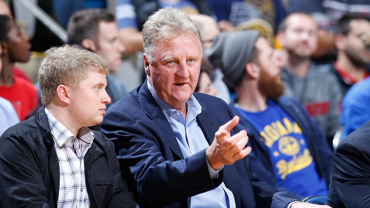 Larry Bird: Hall of Famer stepping down as Pacers president - Sports ...
