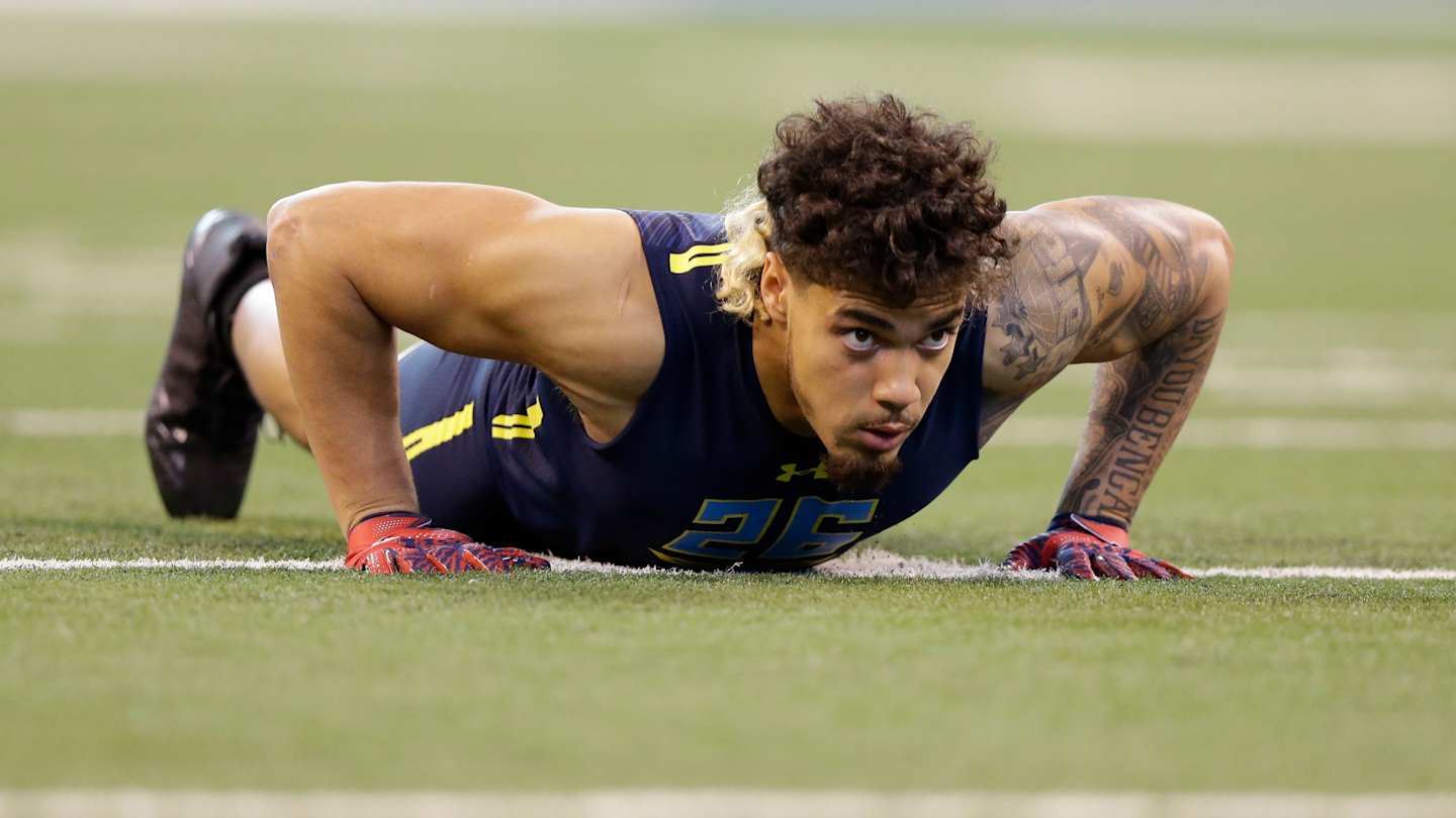 Watch: Atlanta Falcons rookie Duke Riley drags SUV with ease - Sports ...