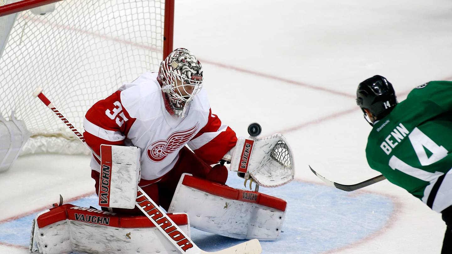 Pavel Datysuk scores in overtime, Red Wings beat Stars 3-2 - Sports ...