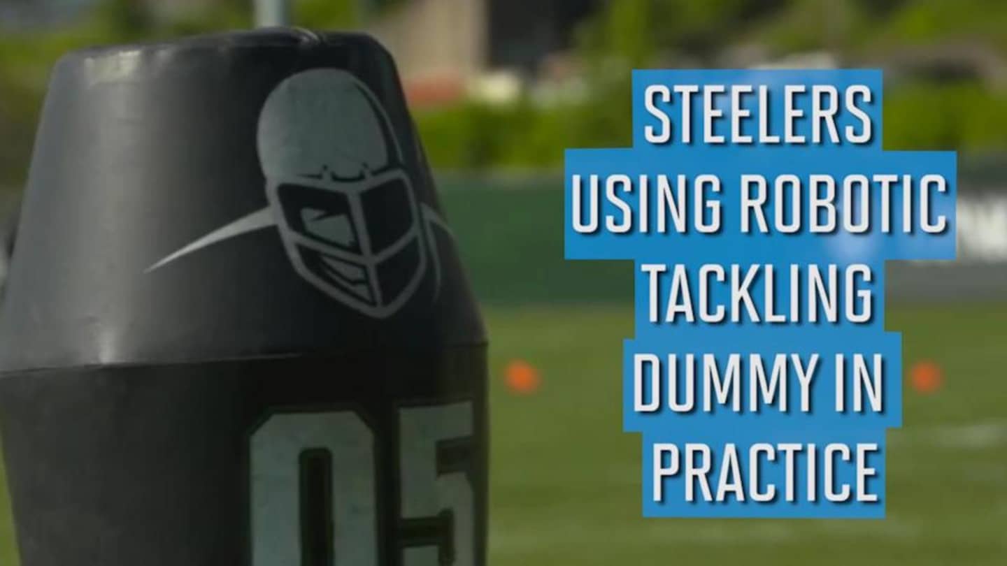 Steelers using robotic tackling dummy in practice - Sports Illustrated