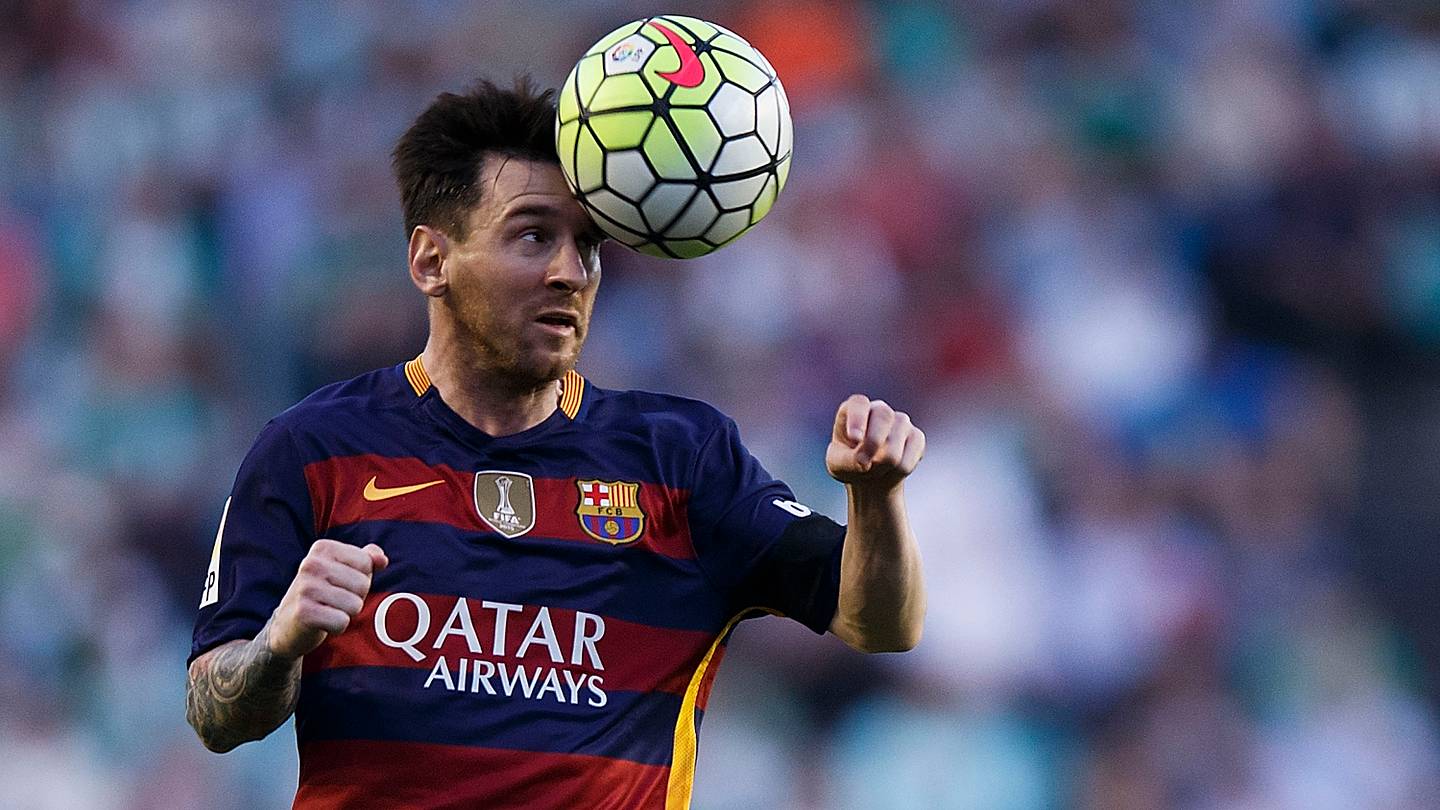 Lionel Messi shoots on inflatable goalkeeper on Japanese TV - Sports ...