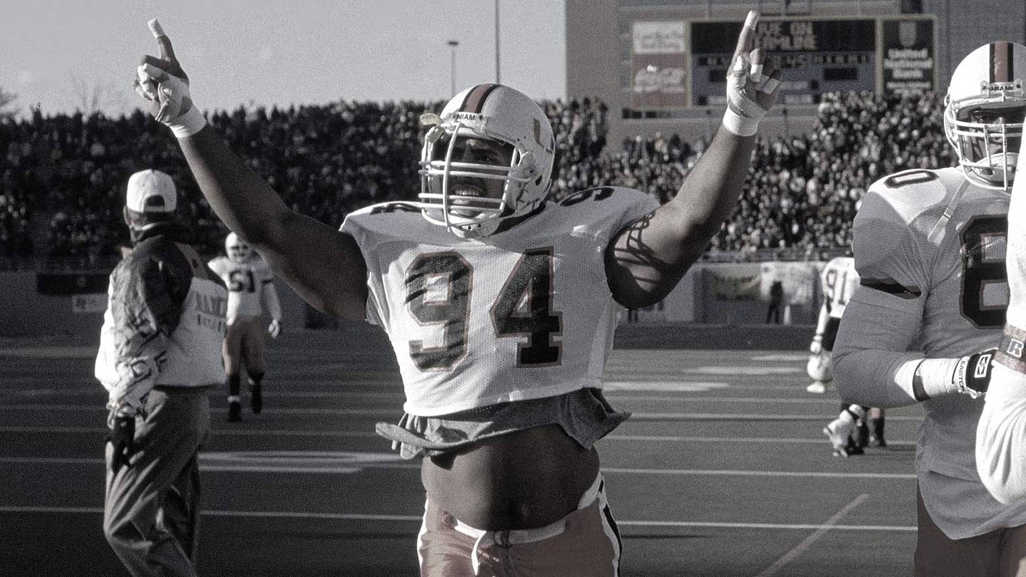 The Rock Dwayne The Rock Johnson Miami Hurricanes - Sports Illustrated