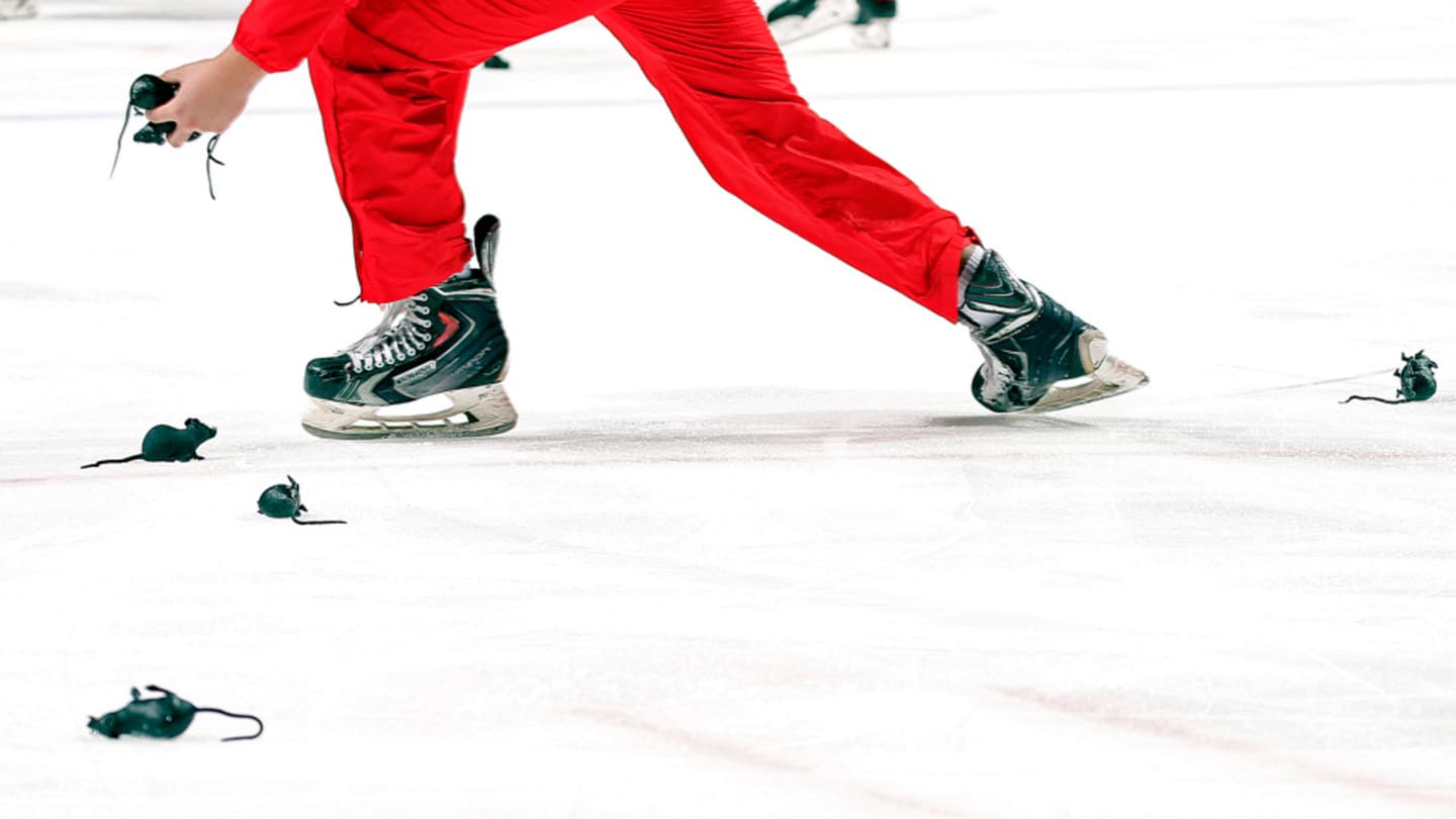 Video: Panthers fans throw rubber rats on ice in game vs. Devils ...