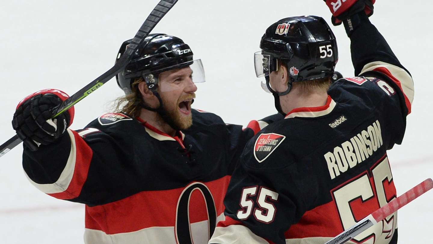 Robinson's 1st NHL goal helps Senators top Panthers 3-1 - Sports ...
