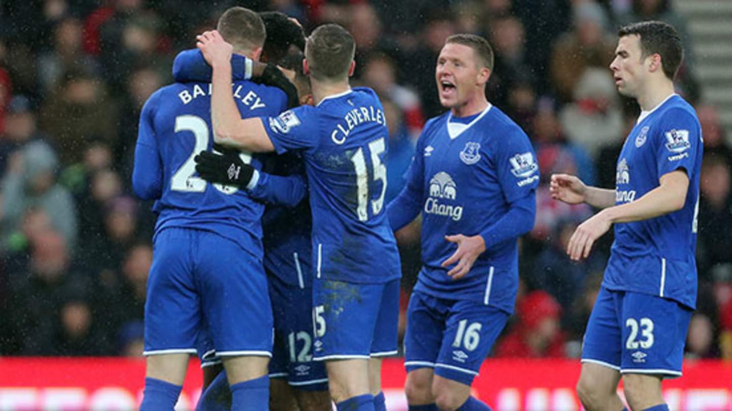 Everton takes care of Stoke City for first win in five matches - Sports ...
