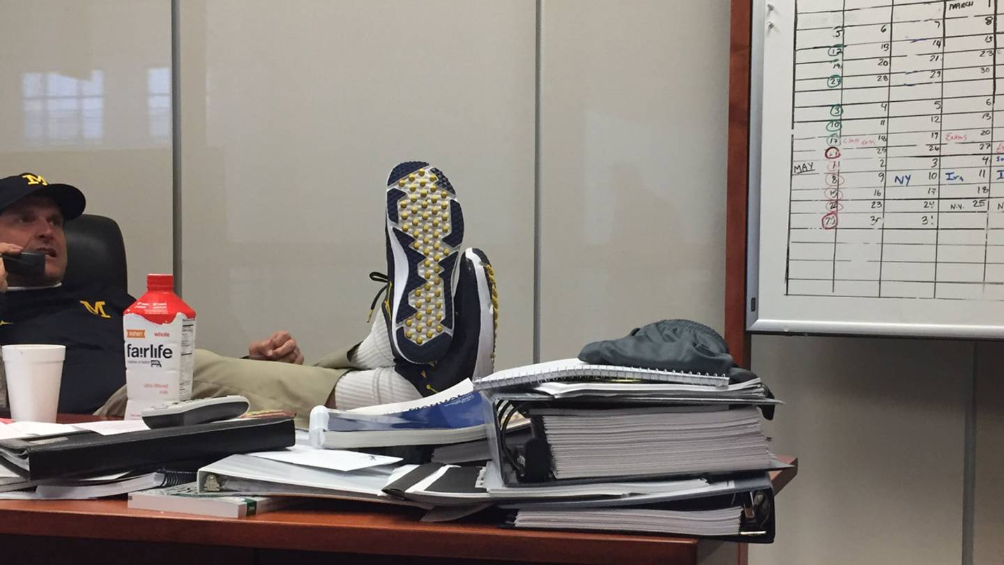 Jim Harbaugh will only drink whole milk, no 1% or skim - Sports Illustrated