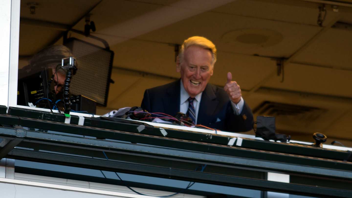 Scully calls final game in Hall of Fame broadcasting career - Sports ...