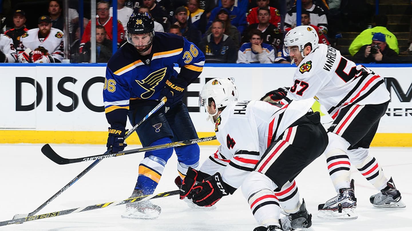 Troy Brouwer, Blues edge past Blackhawks in Game 7 - Sports Illustrated