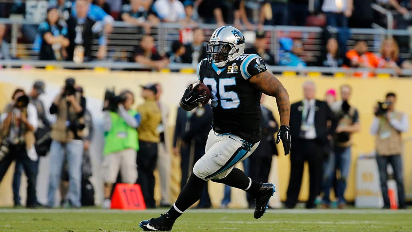 Carolina Panthers sign FB Mike Tolbert to two-year deal - Sports ...