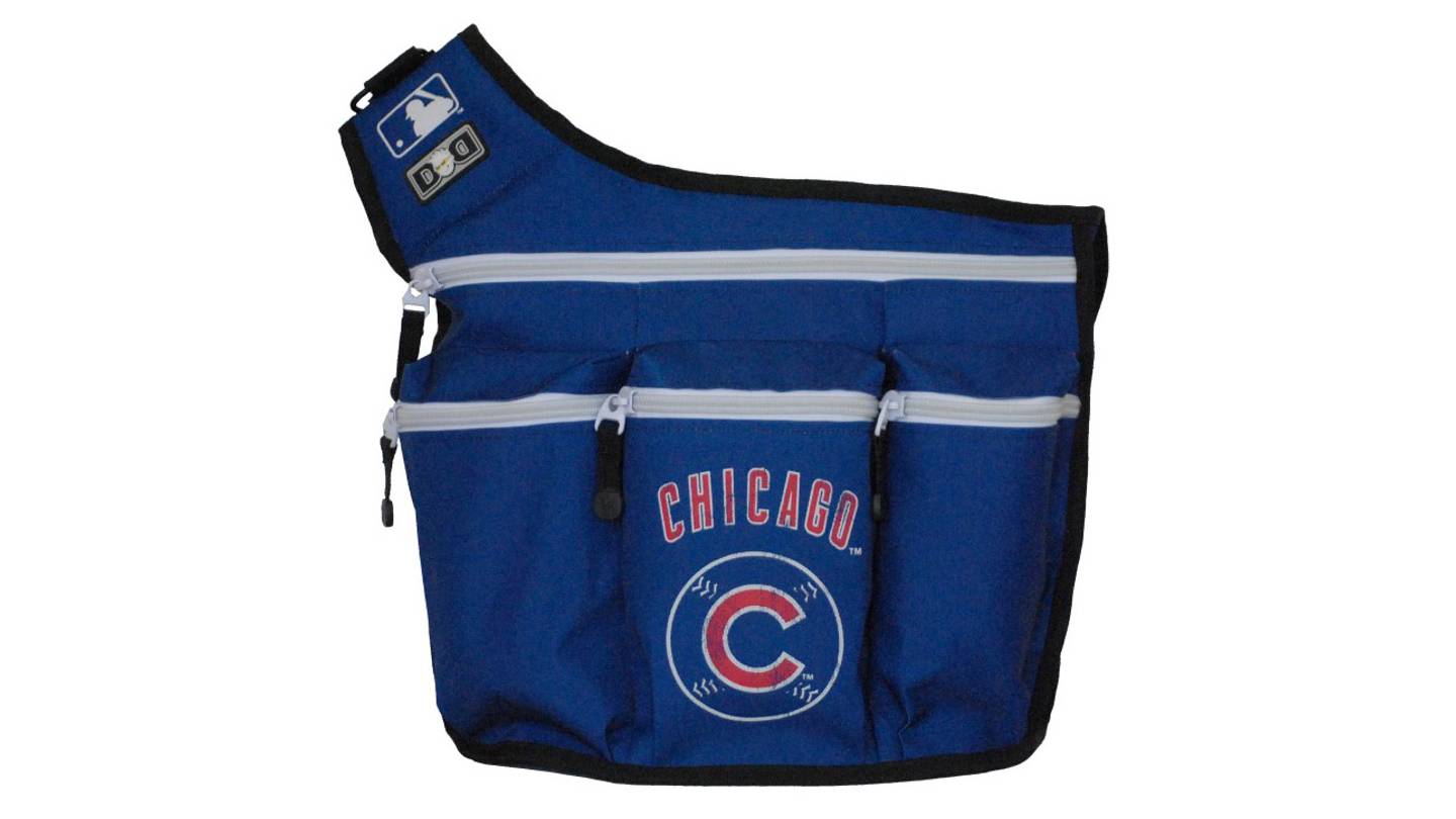 Chicago Cubs gifts: Chicago Cubs Messenger Diaper Bag - Sports Illustrated