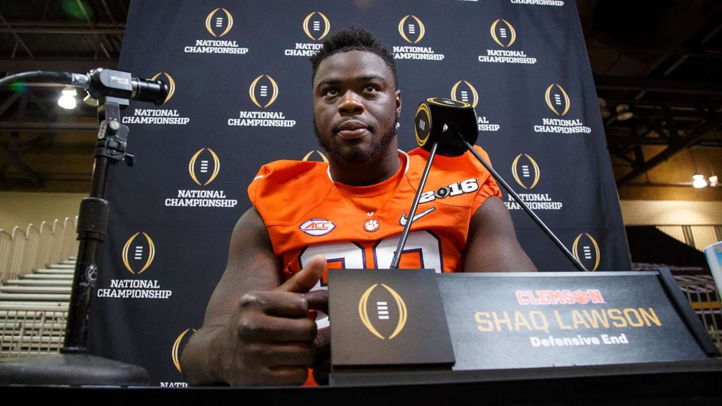 Clemson Tigers DE Shaq Lawson: There's a 'good chance' I play against ...