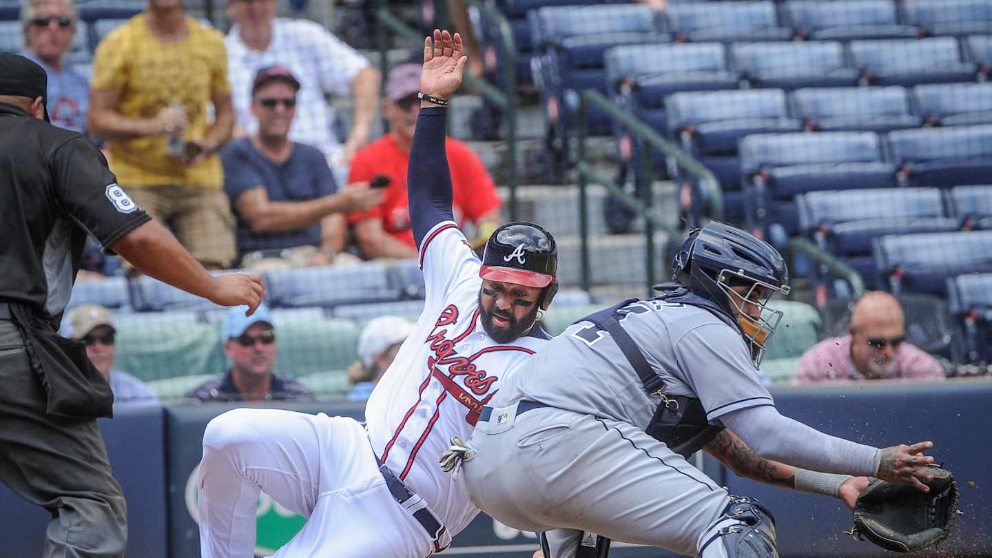 Padres lose 9-6, 1st road team swept in Atlanta this season - Sports ...