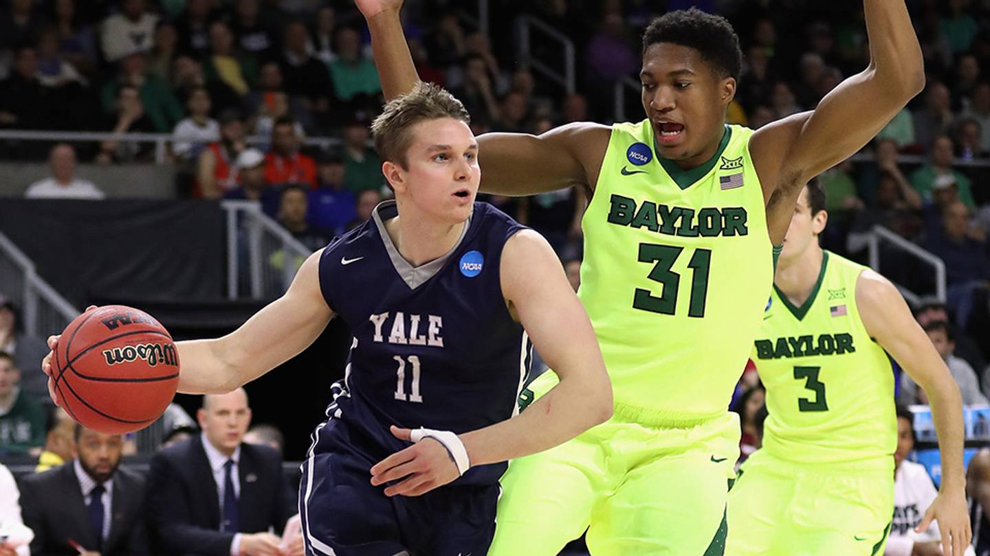 Yale upsets Baylor, 79–75, in NCAA tournament first round - Sports ...