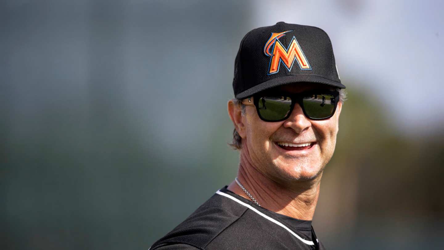 Marlins not allowed to have facial hair, Don Mattingly says - Sports ...