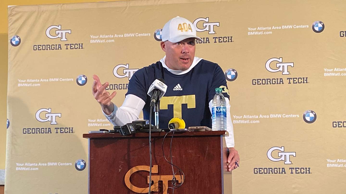 Georgia Tech Head Coach Geoff Collins Discusses Effort Vs. Virginia and ...