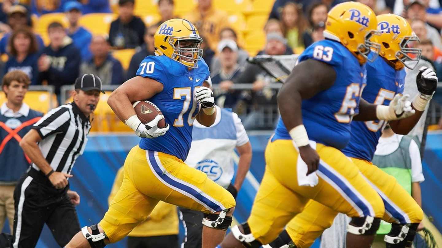 Meet the king of the Fat Guy Touchdown: Pitt OL Brian O'Neill - Sports ...