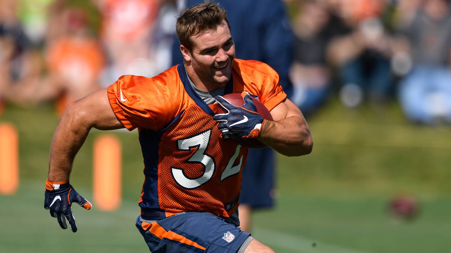 Broncos: Andy Janovich scores Broncos first TD of season - Sports ...