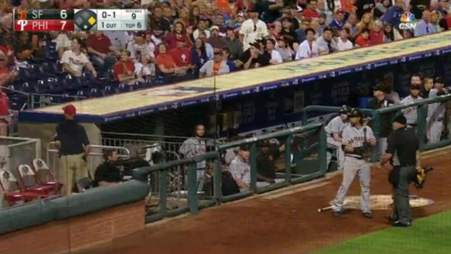 Umpire stops game to eject fan heckling in stands - Sports Illustrated