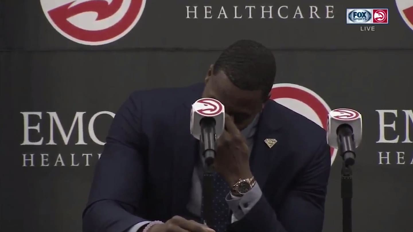 Dwight Howard cries at Hawks press conference (Video) - Sports Illustrated