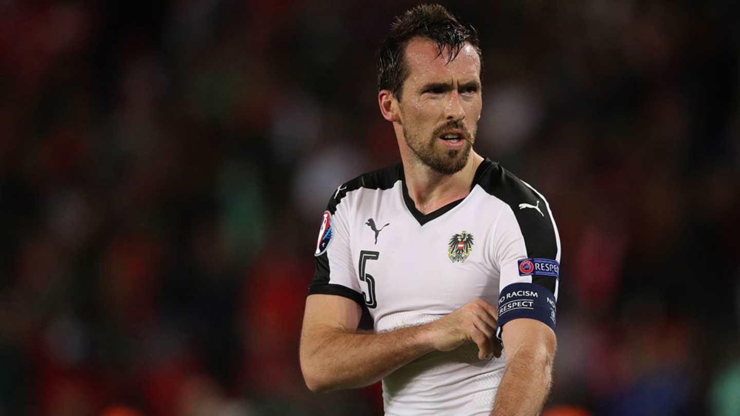 Christian Fuchs: Austria captain retires after Euro 2016 - Sports ...