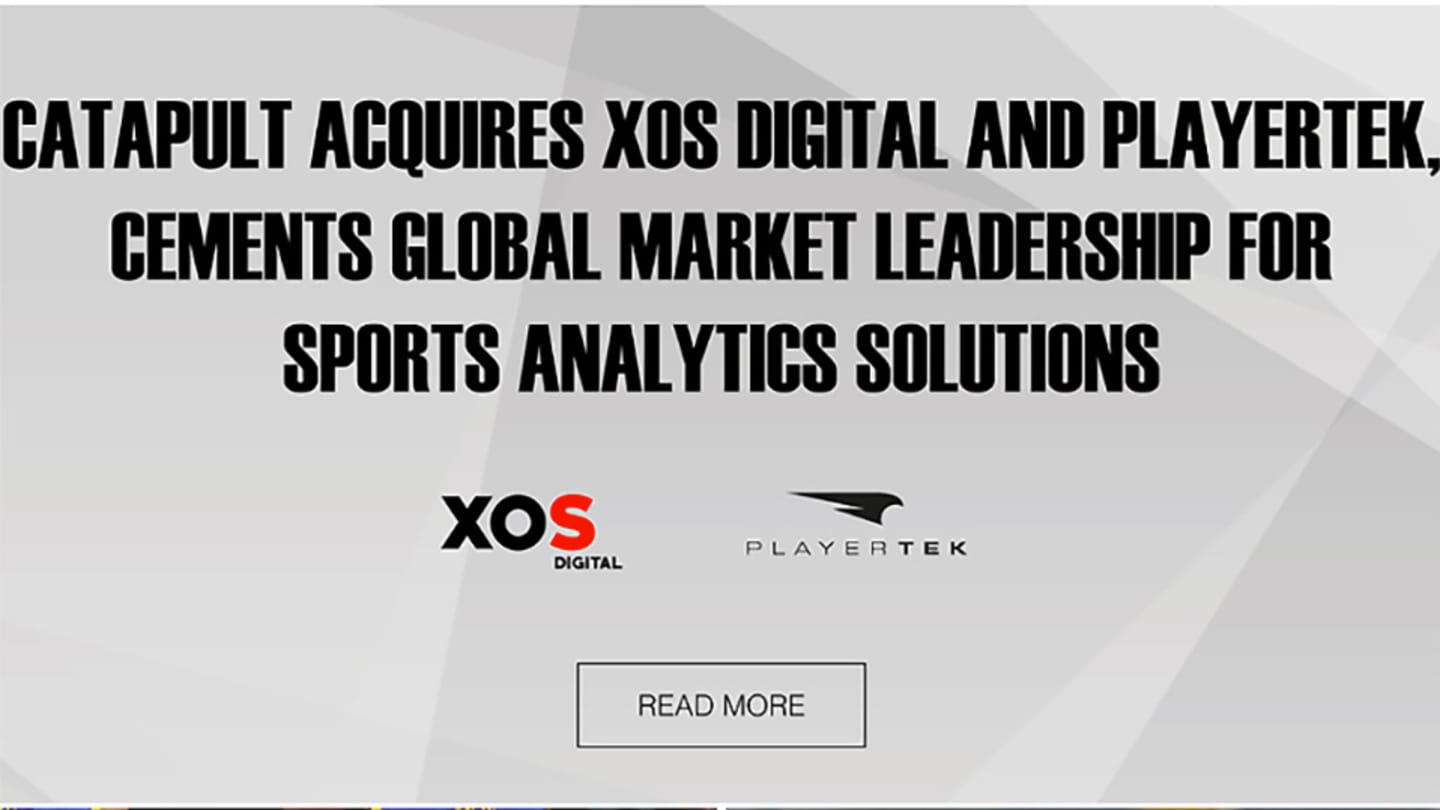 Catapult Sports's acquisitions will enhance wearable technologies ...