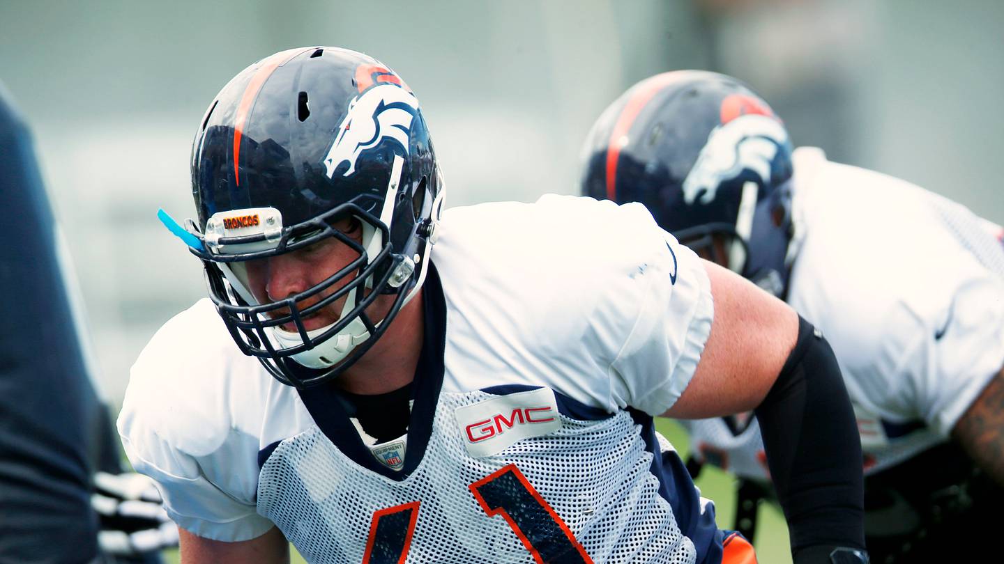 Broncos center Matt Paradis now the mainstay on the O-line - Sports ...