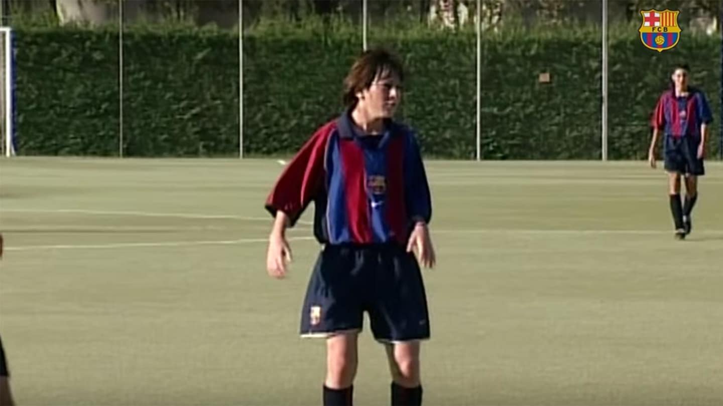 Lionel Messi dominated as a kid, new FC Barcelona video proves - Sports ...