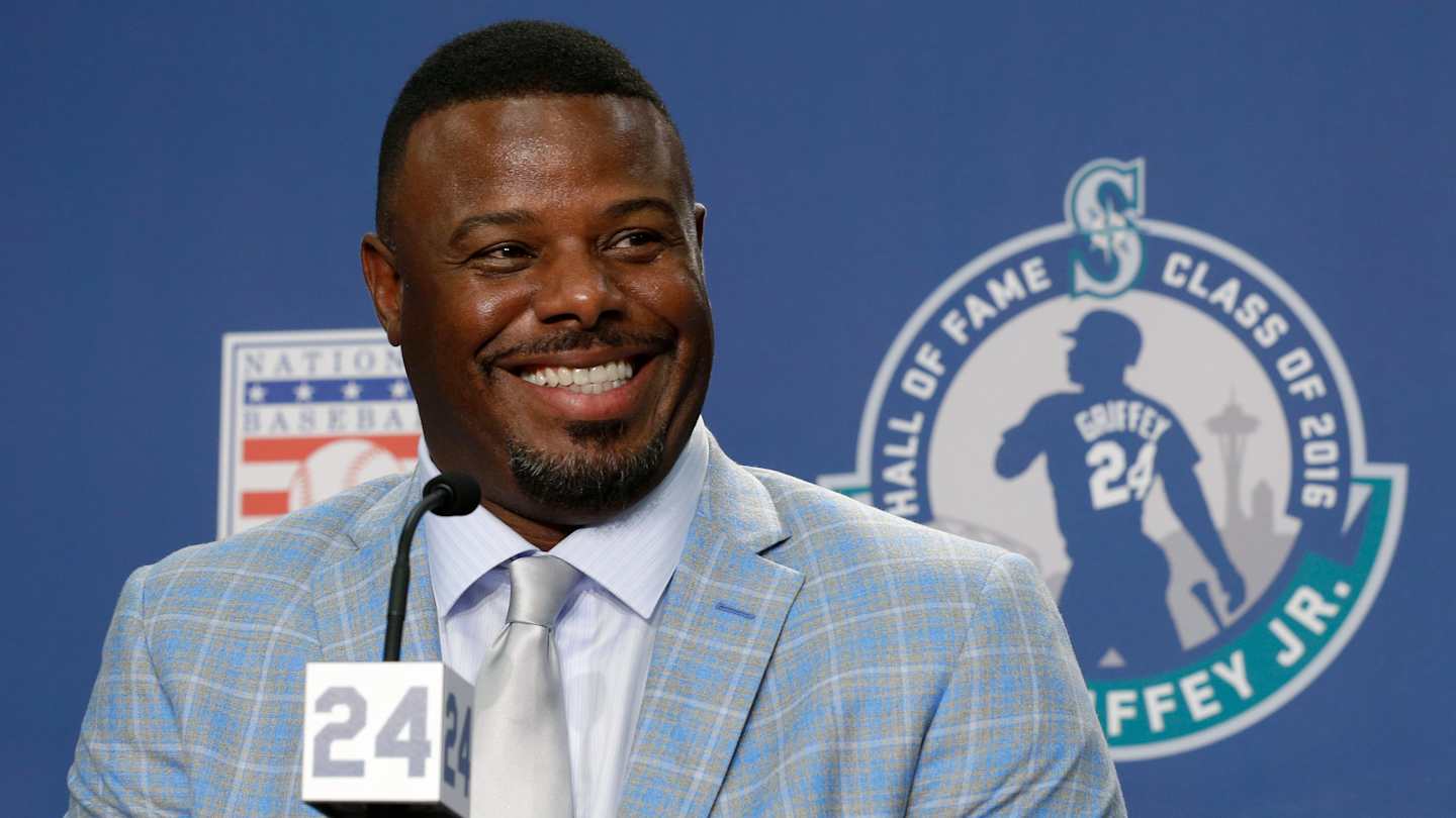 Hall of Fame done, now Griffey preps for number retirement - Sports ...