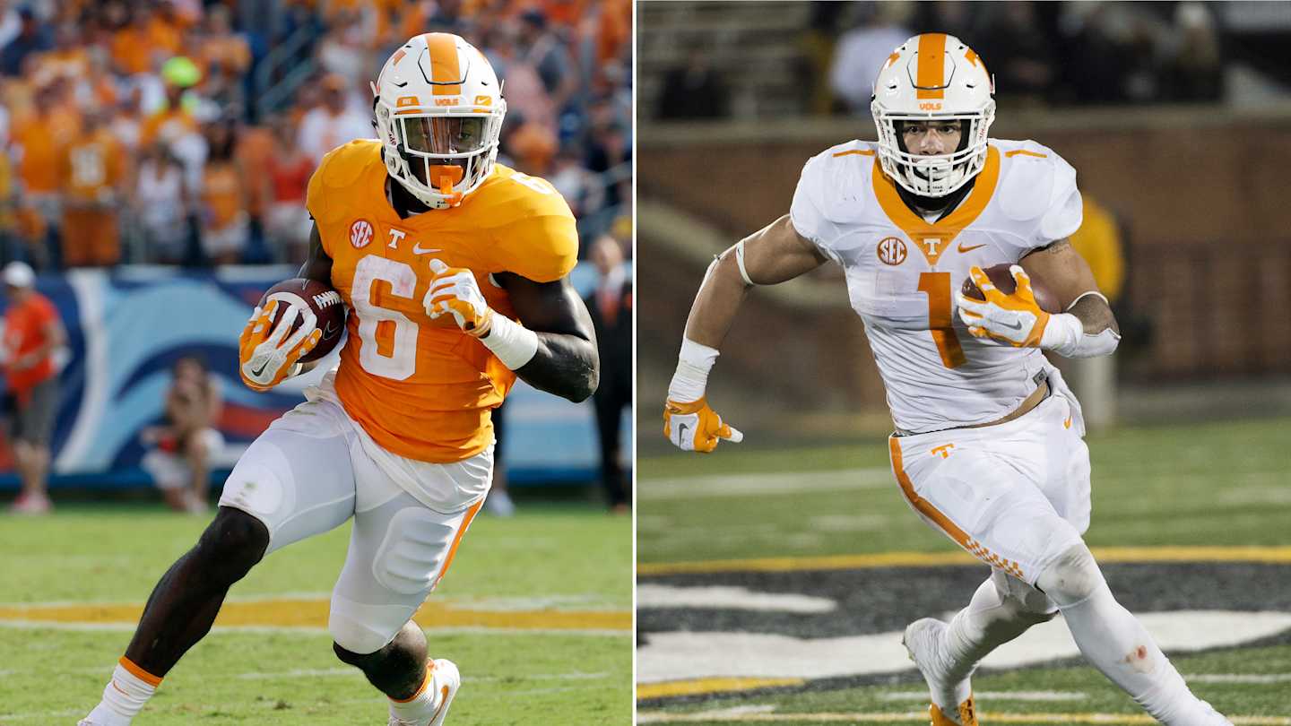 Hurd, Kamara lead dynamic rushing attack for No. 9 Tennessee - Sports ...