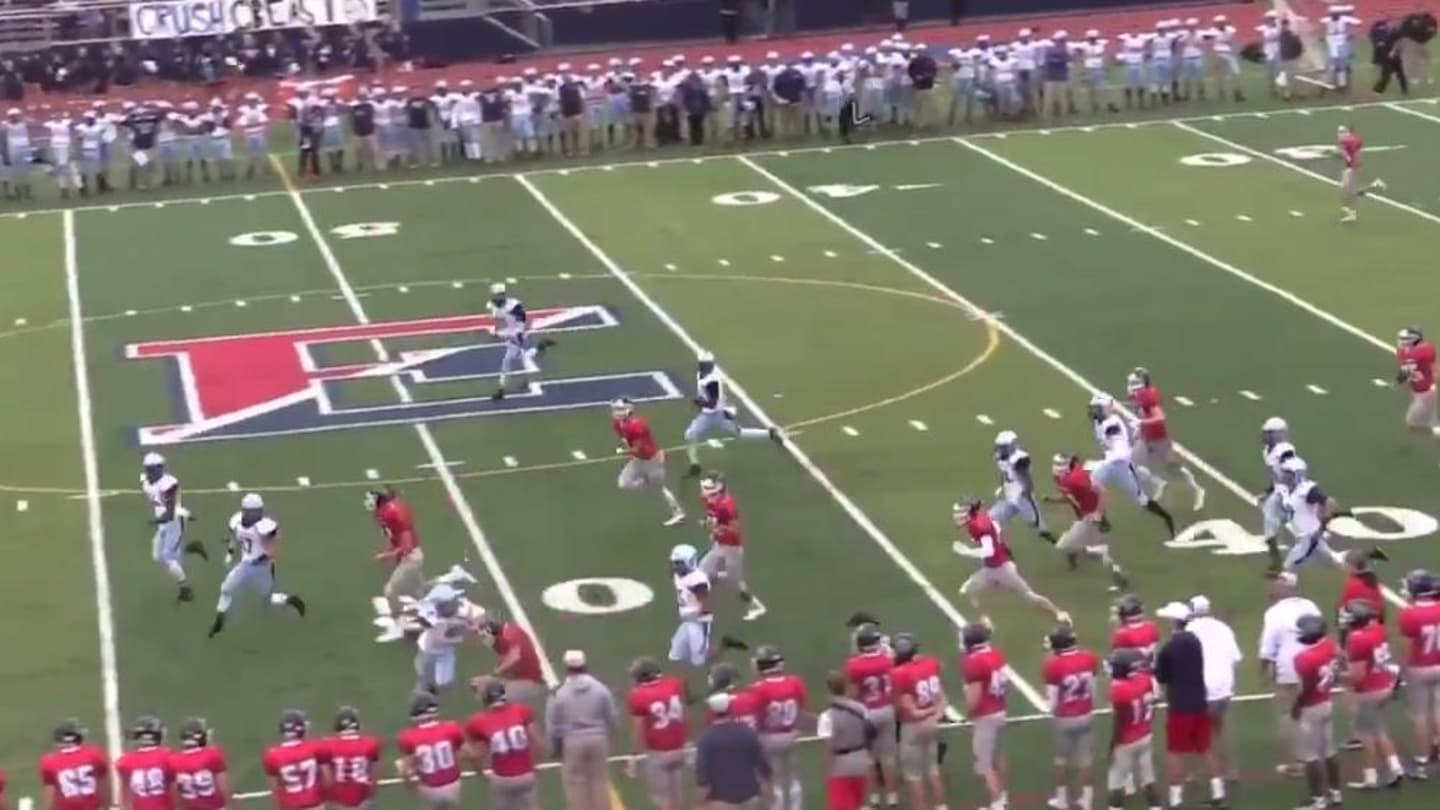 Video: Female kicker hits kick returner hard - Sports Illustrated