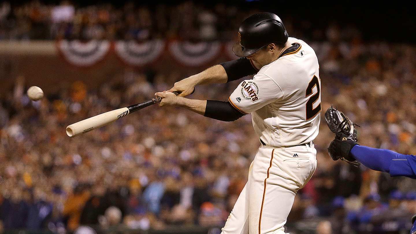 Conor Gillaspie triples off Aroldis Chapman in Game 3 (Video) - Sports ...