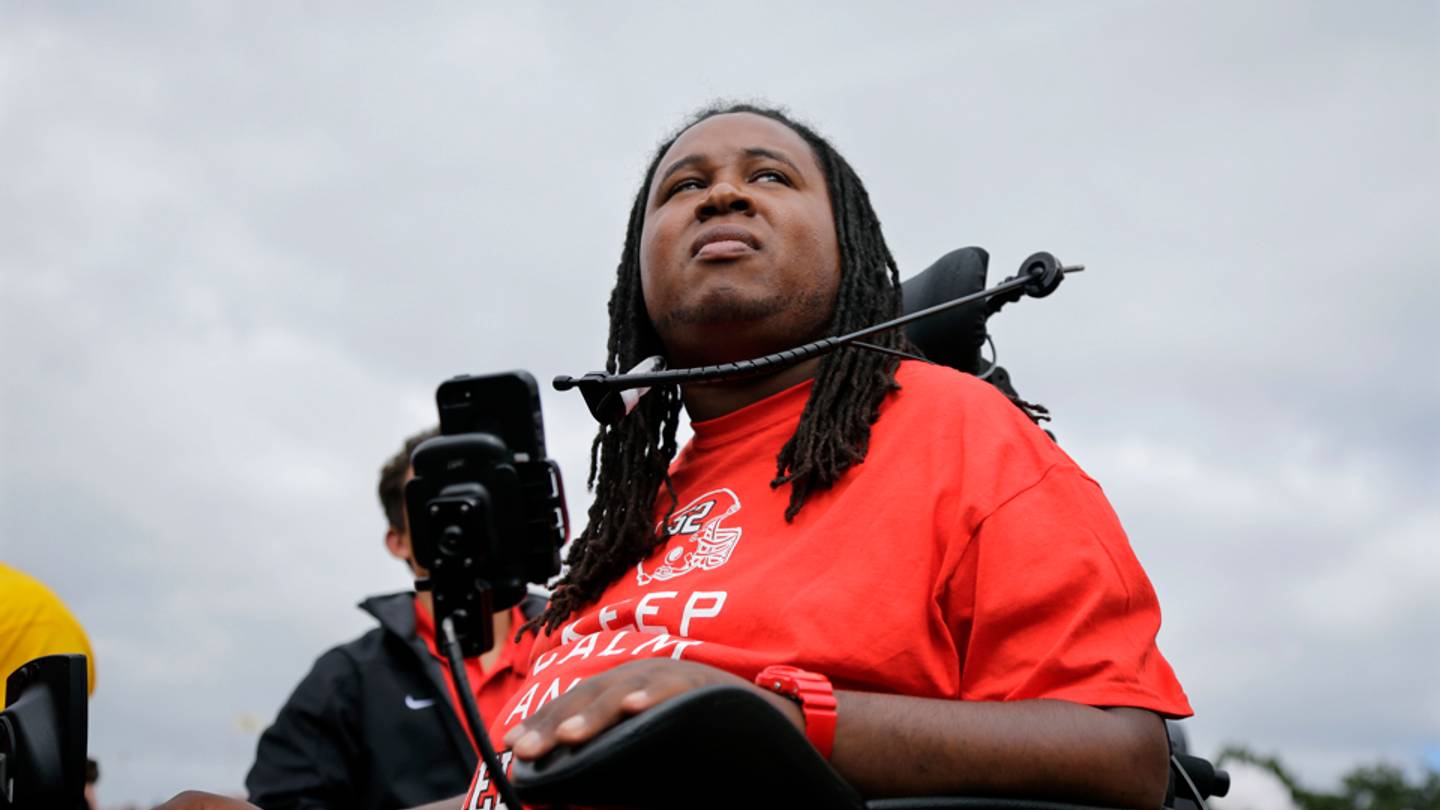 Eric LeGrand: Former Rutgers star returns home after 16 days in ...