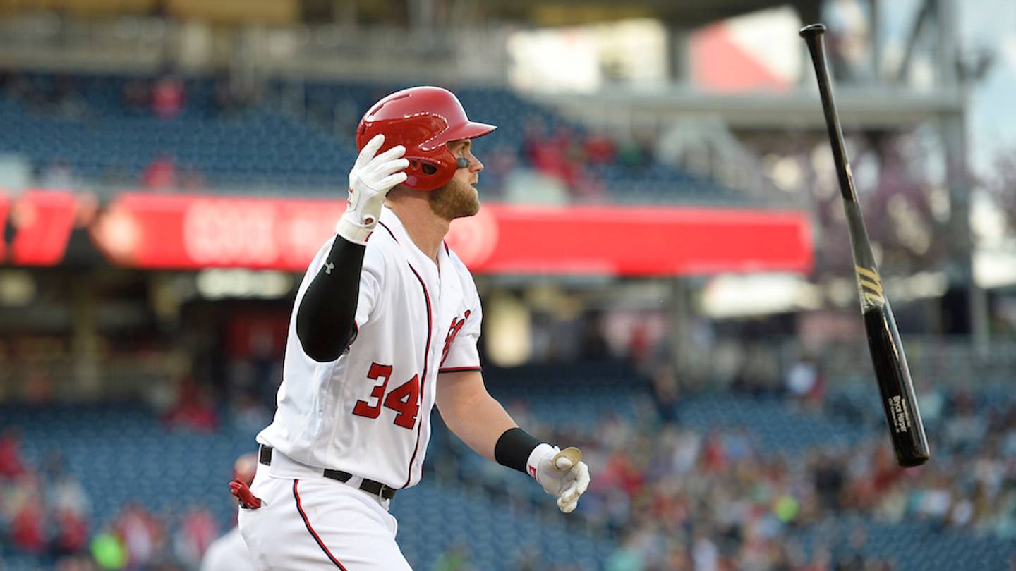 Nationals’ Bryce Harper hits grand slam for 100th home run - Sports ...