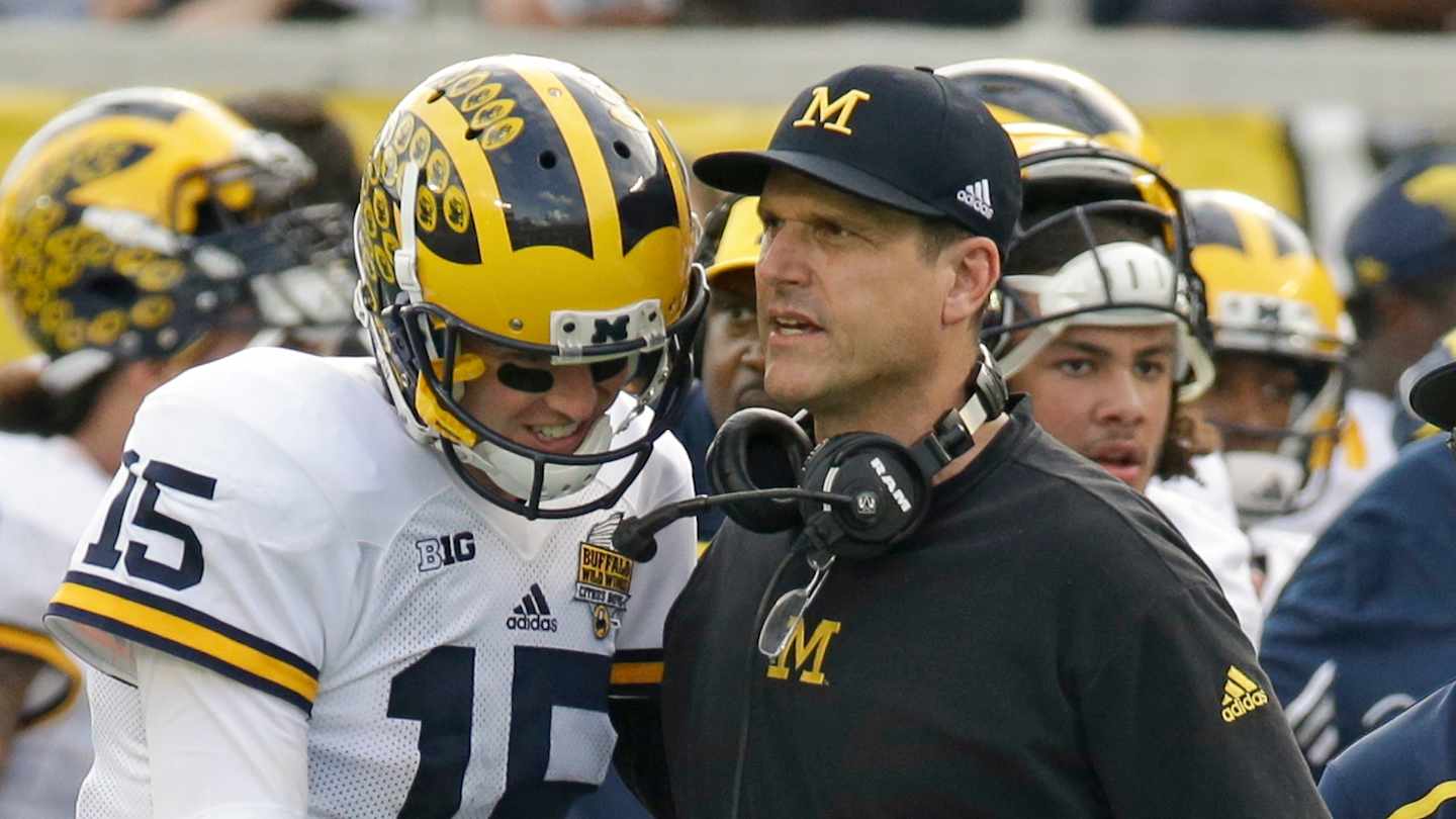 Wolverines served notice in Harbaugh's first season - Sports Illustrated