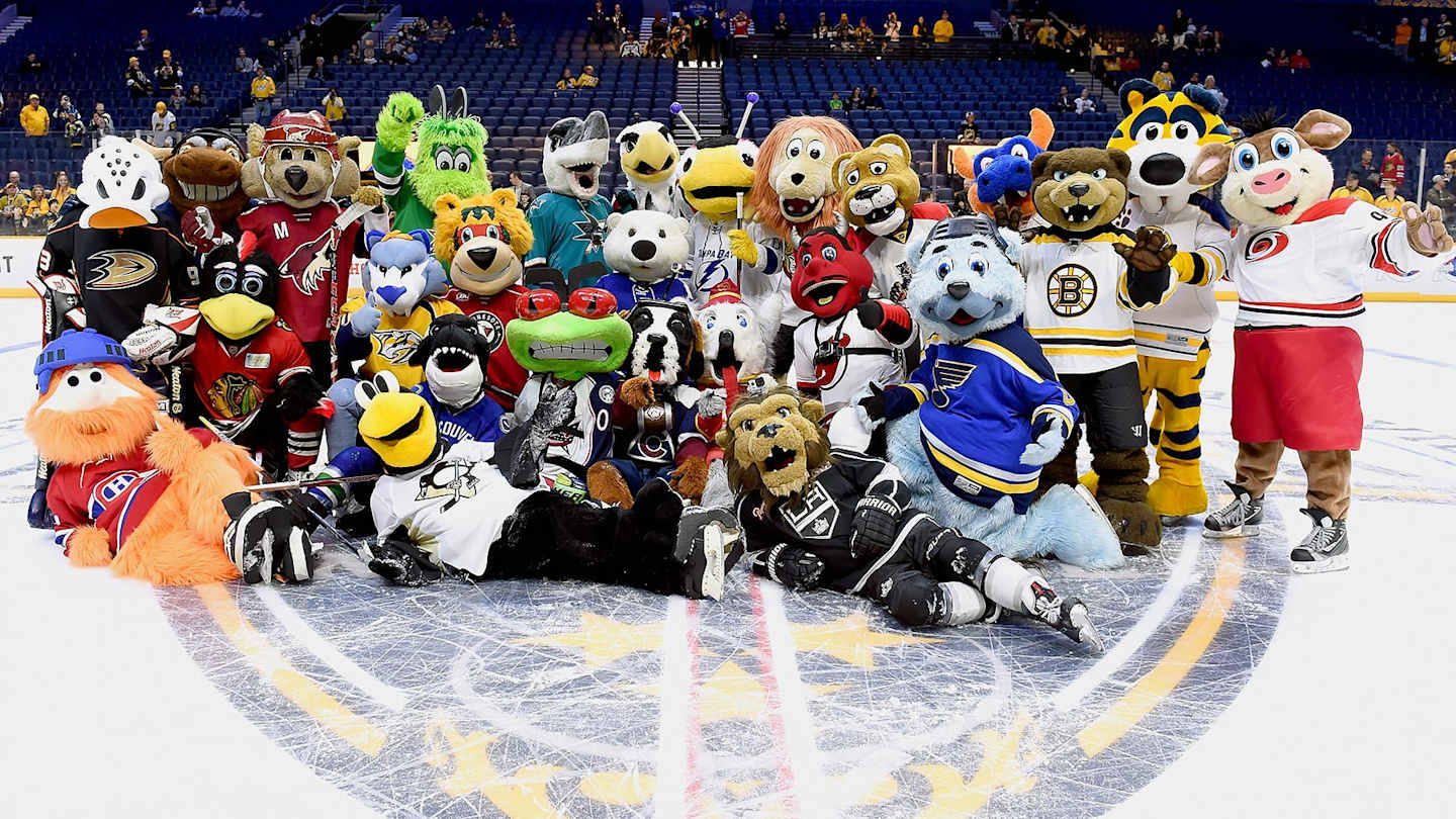 nhl mascots deviantart