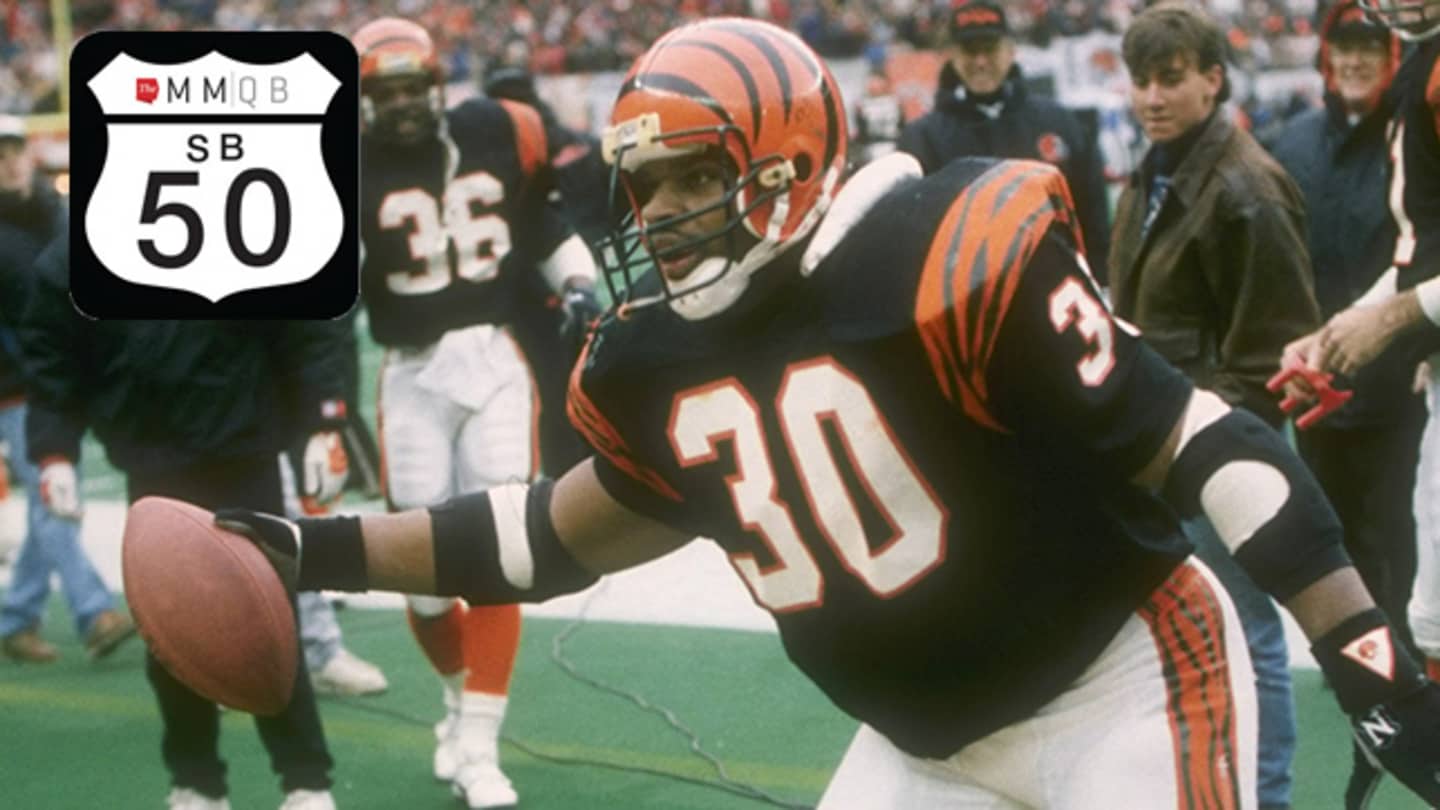 Ickey Woods Ickey Shuffle, Suepr Bowl memories, touchdown dance ...