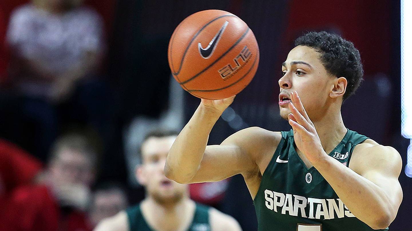 Video: Bryn Forbes sets Big Ten record for threes in a game - Sports ...